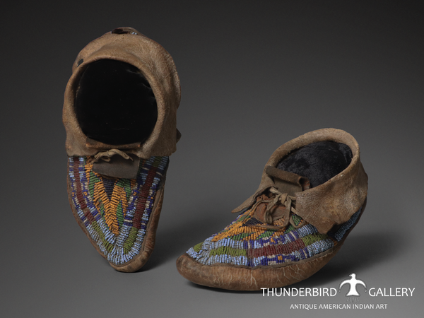 Ute Moccasins / 1860 – Thunderbird Gallery