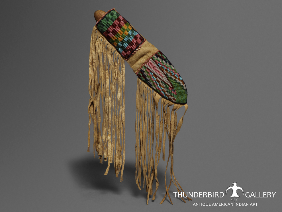 Plains Cree Knife Sheath / 1880 – Thunderbird Gallery